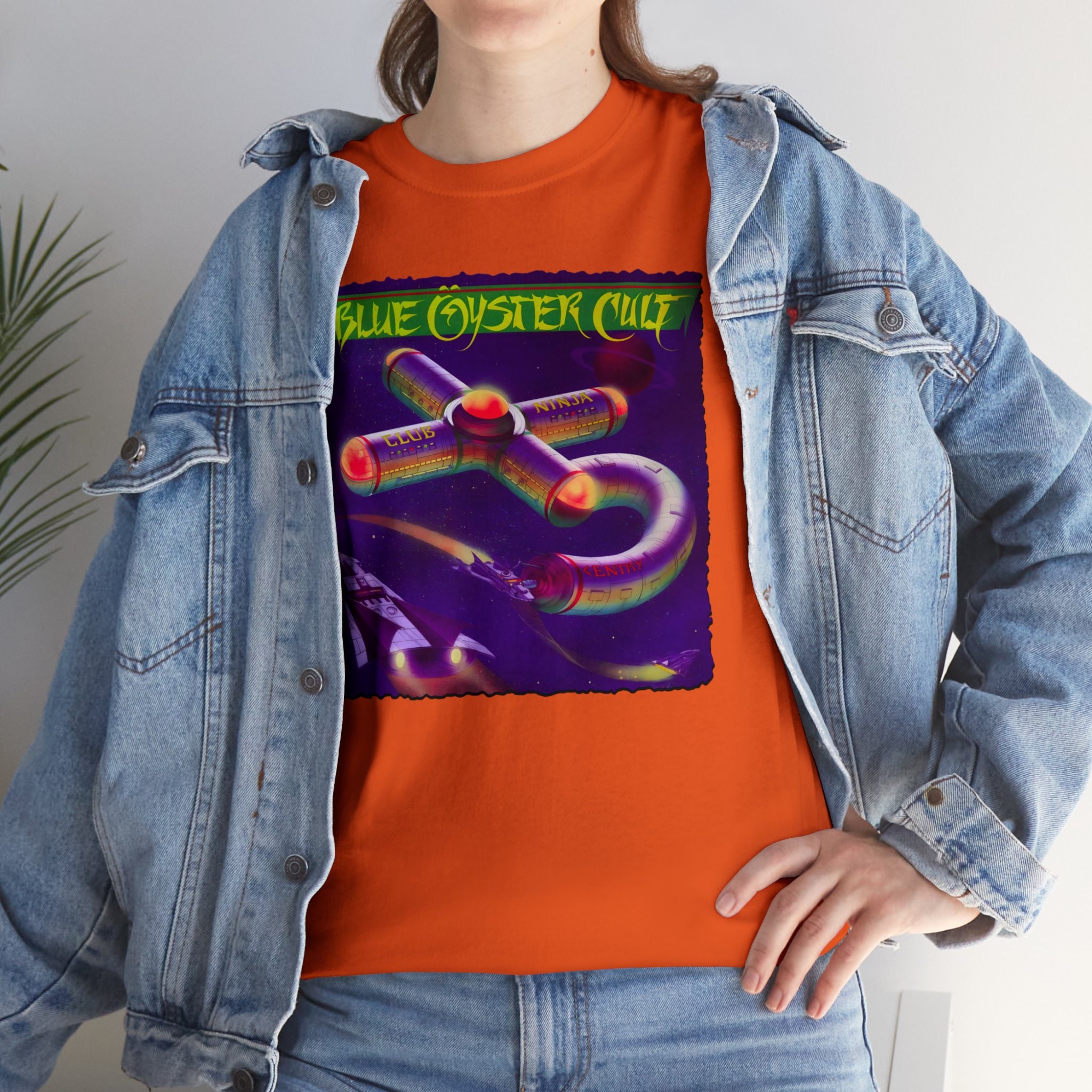 Blue Öyster Cult Club Ninja V1| Band Album T-shirt Metal Rock Music ...