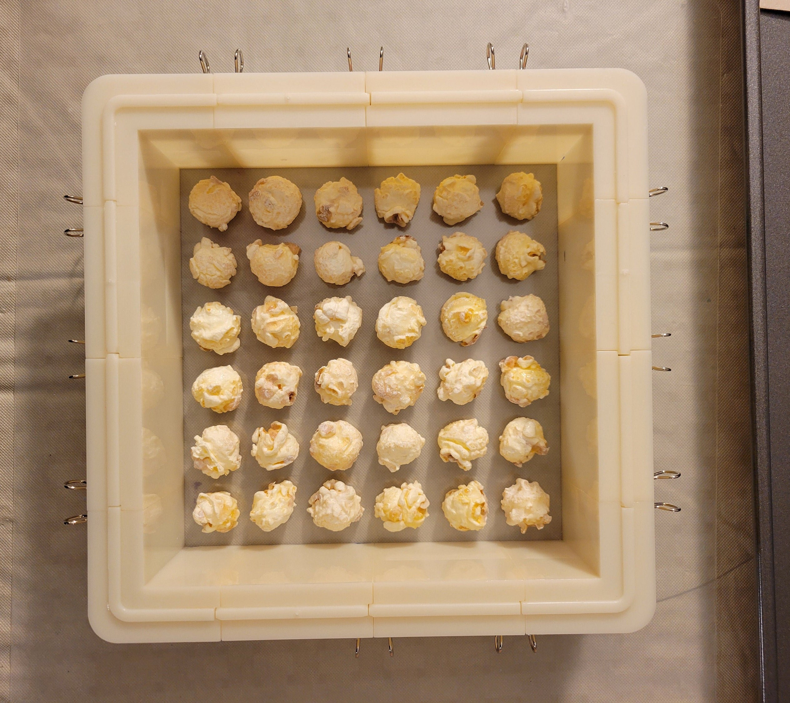 Caramel Popcorn Silicone Mold 36 Cavities Wax Melt Mold Soap Mold Resin ...