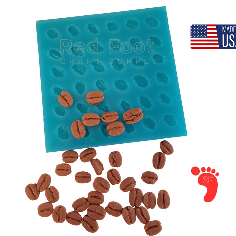 Coffee Bean Silicone Mould - Etsy