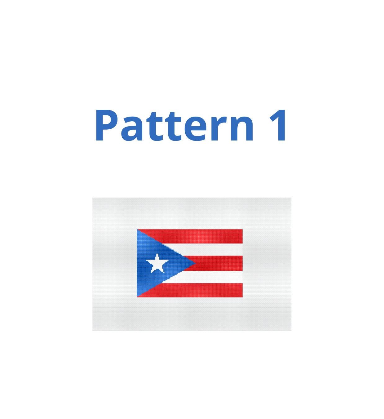 Two Puerto Rico Cross Stitch Patterns PDF Digital Download - Etsy