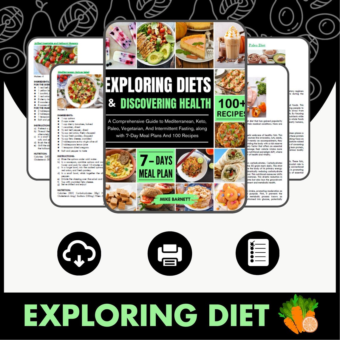 Nutrition Journey Planner Custom Diet Analysis Workbook, Holistic ...