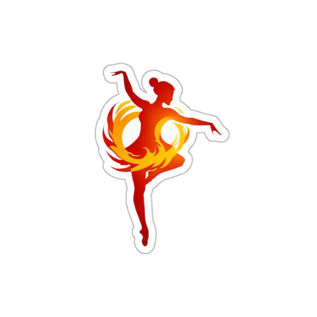 Emotion of a Fire Dancer Sticker - Etsy