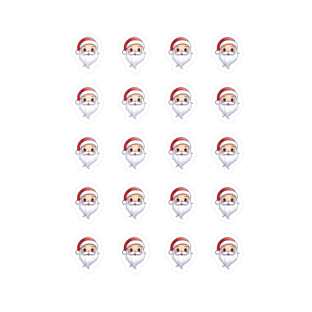 Santa Sticker Sheet - Etsy