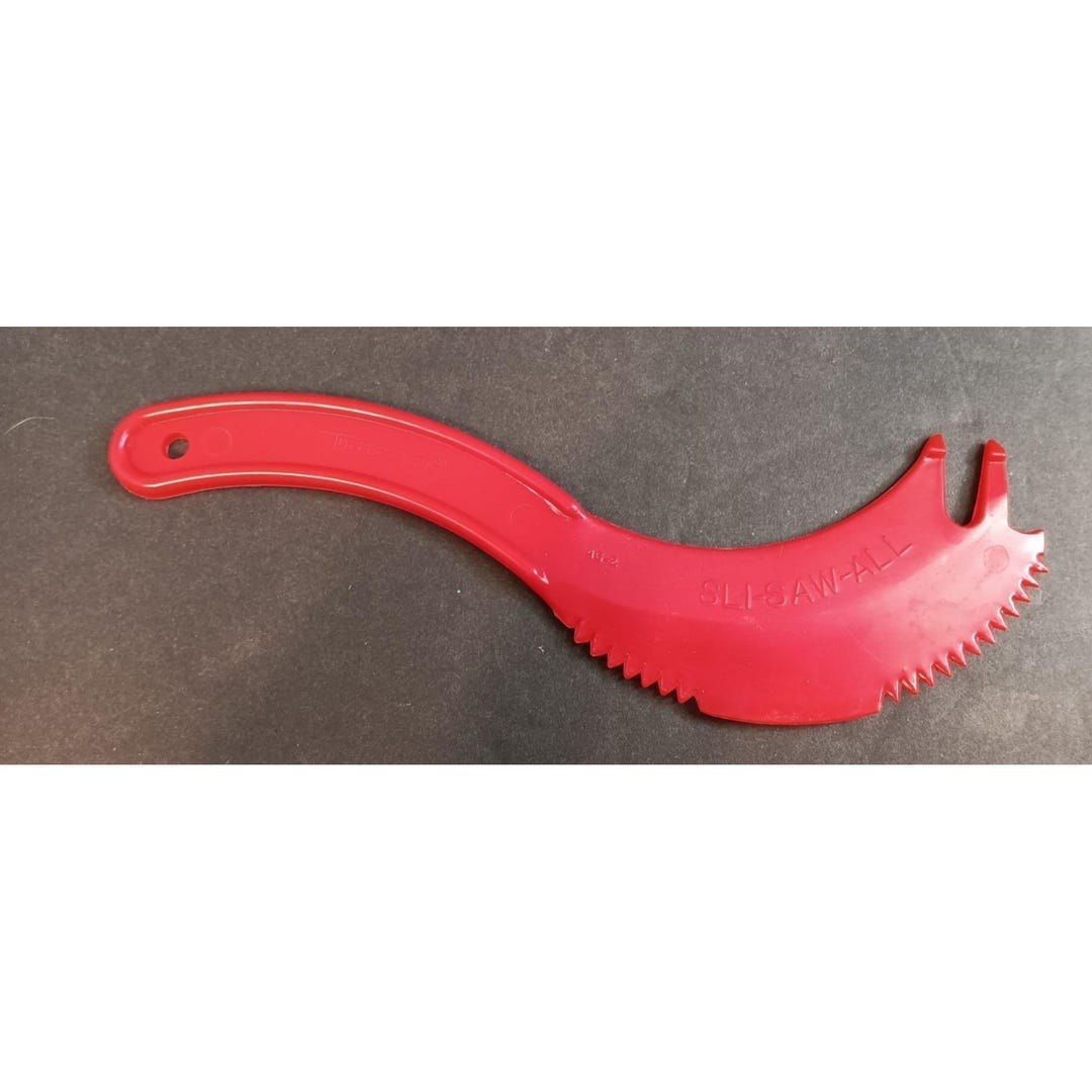 Tupperware Sli Saw All Red Plastic Kitchen Gadget, Slicer, Scraper ...