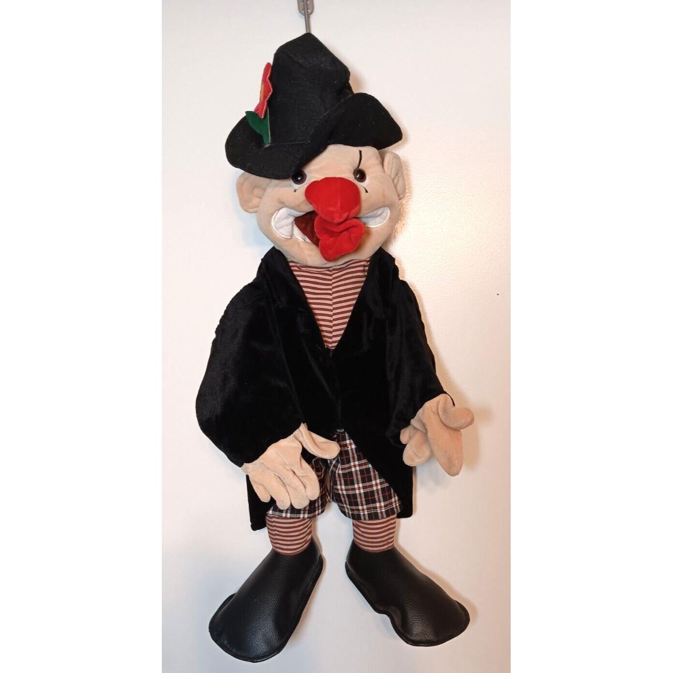 Folkmanis Folktails Clown Hobo Puppet, Moveable Arms and Mouth ...