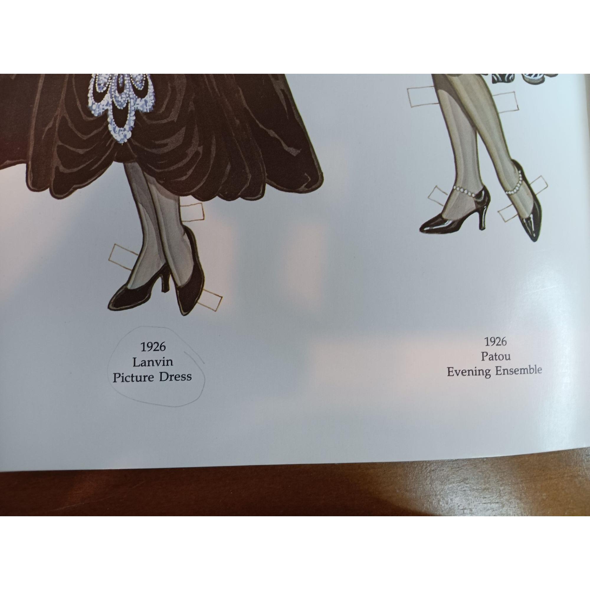 Great Fashion Designs of the Twenties Paper Doll Book Tom Tierney 30 ...