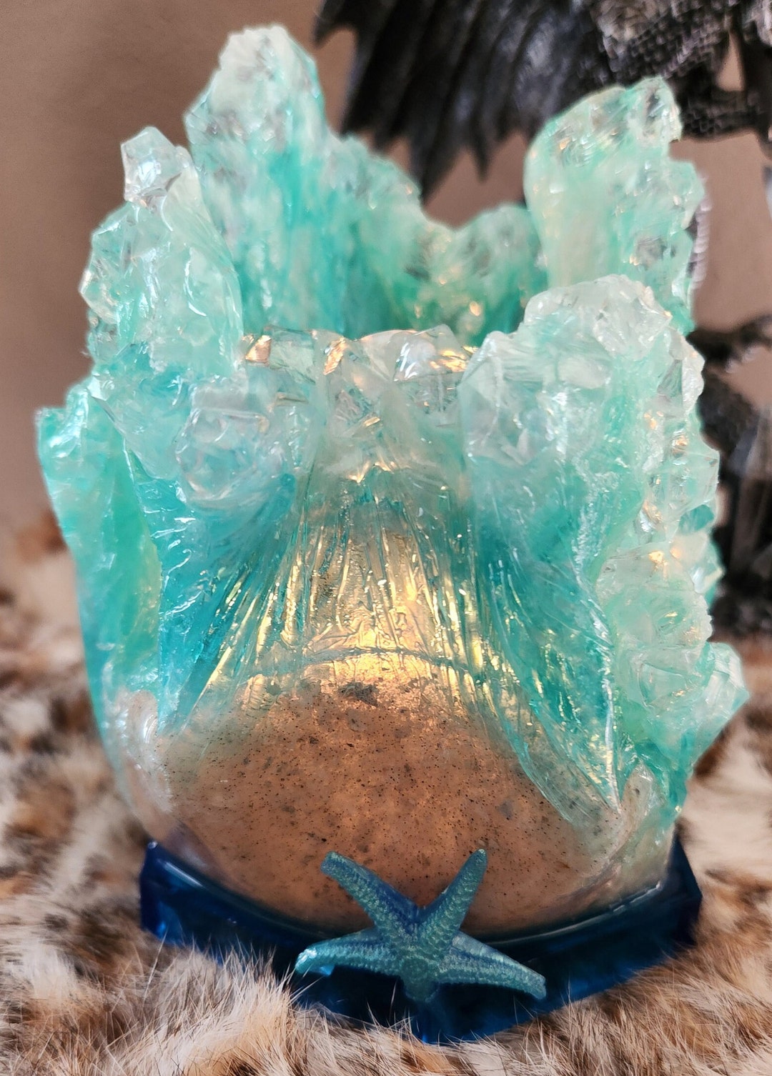 Beach Wave Candle Holder - Etsy