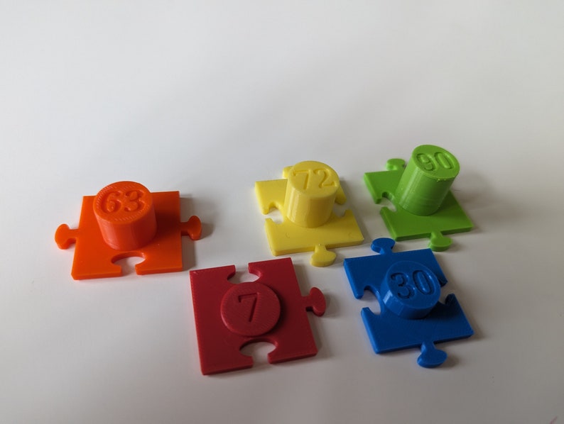 Multiplication Table Jigsaw Puzzle - Etsy