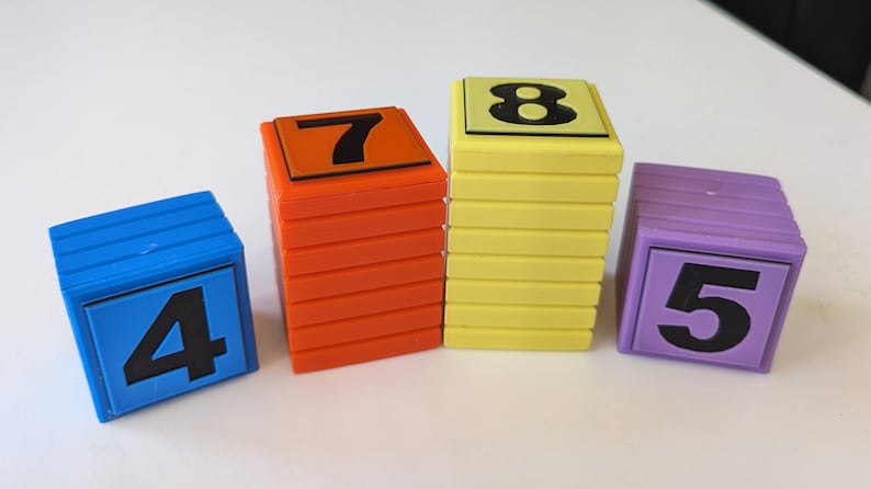 Stacking Number Blocks - Etsy