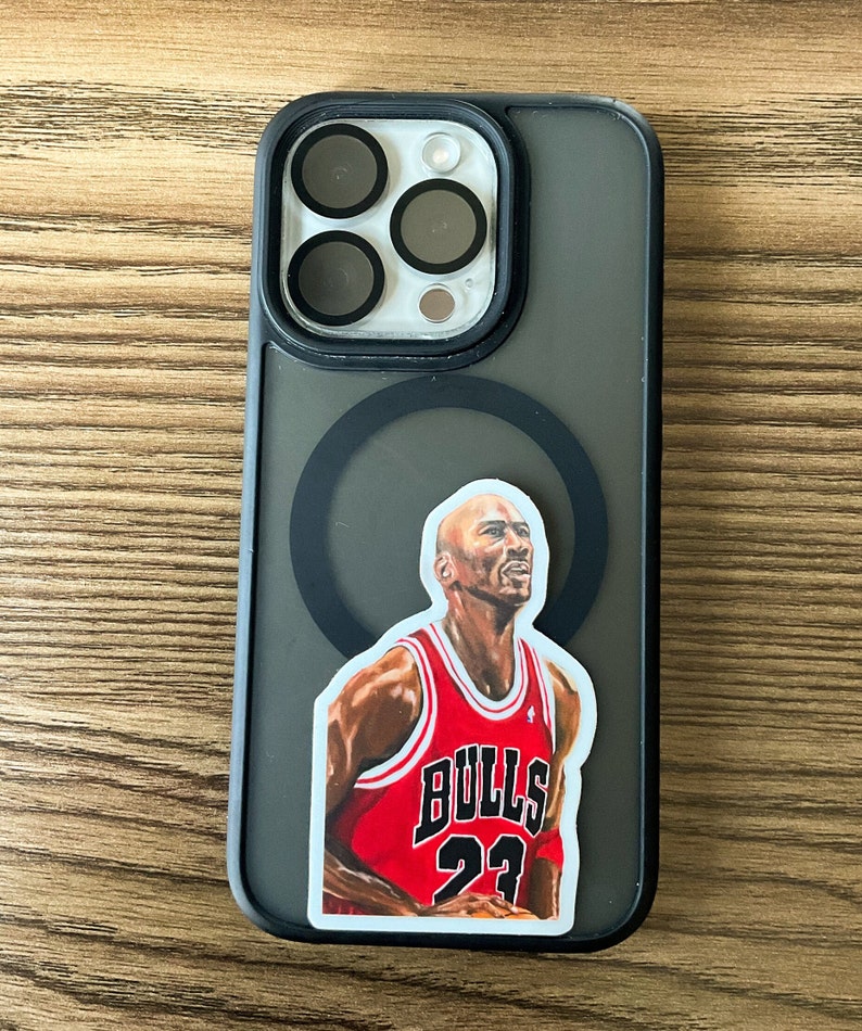 Michael Jordan Sticker, Chicago Bulls Sticker, Chicago Stickers, NBA - Etsy