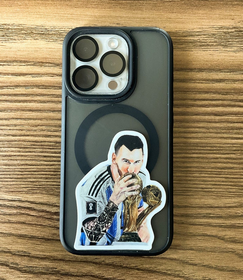 Lionel Messi Sticker, Argentina FC, World Cup Champion - Etsy