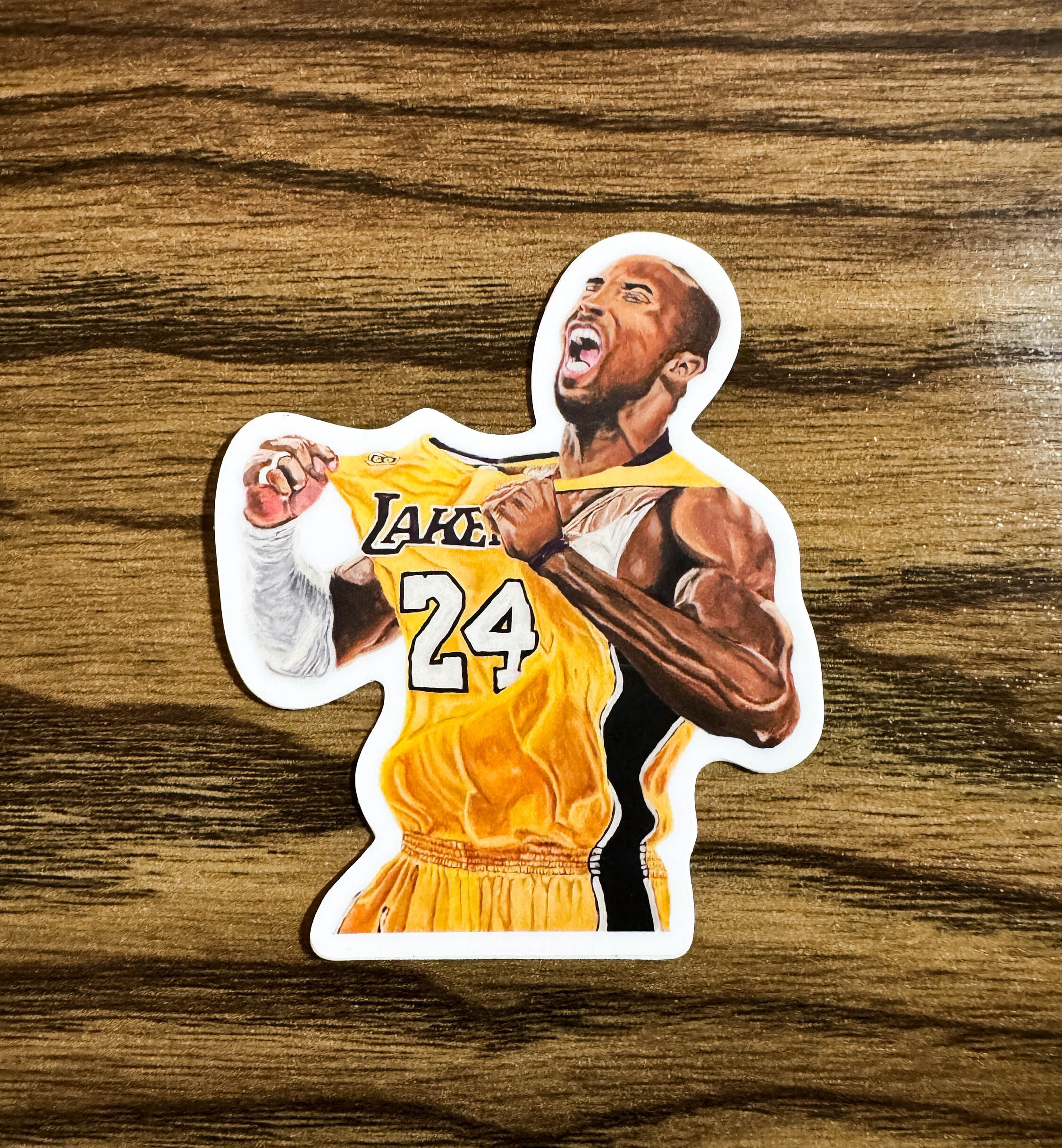 Kobe Bryant Sticker, L.A. Lakers, L.A. Lakers Stickers, Los Angeles ...