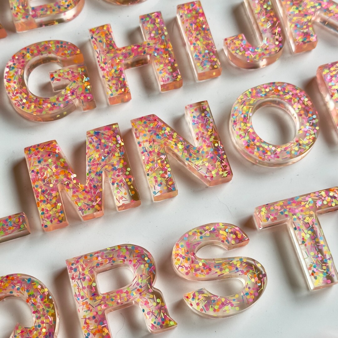 Uppercase Resin Alphaset - Etsy