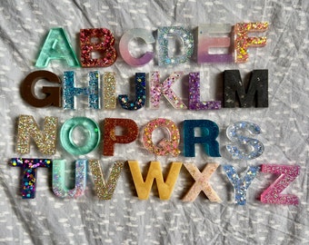 Uppercase Resin Alphaset - Etsy