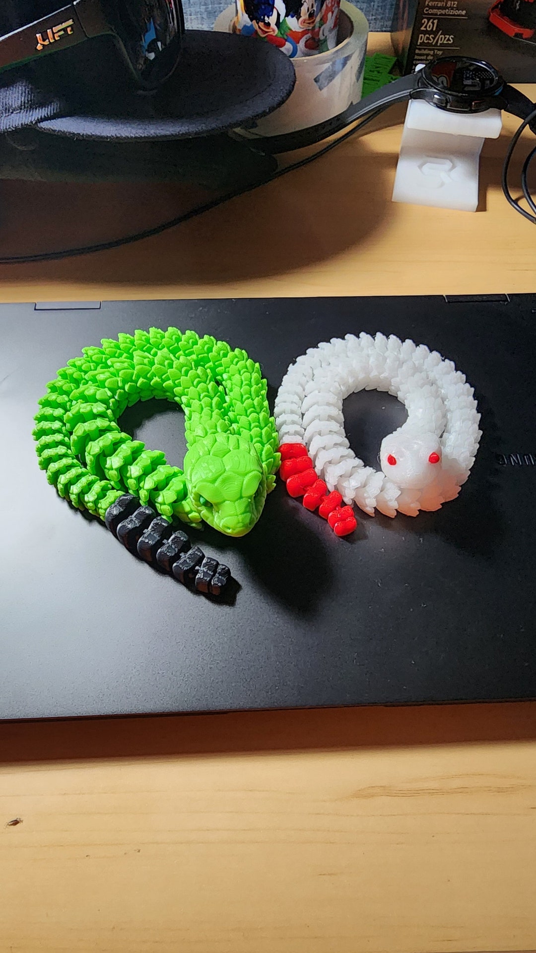 Articulating 3D Printed Snake - Etsy
