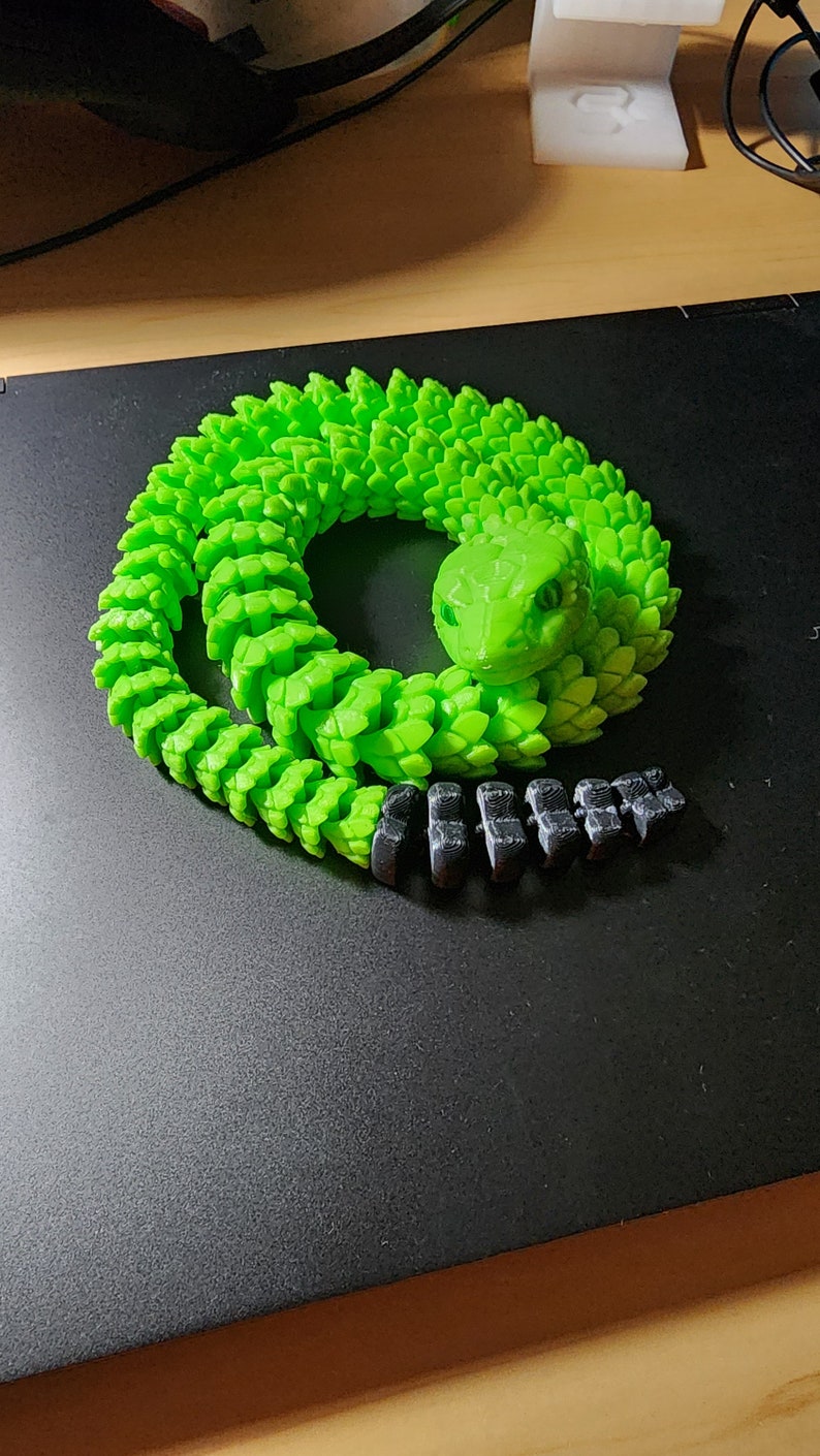 Articulating 3D Printed Snake - Etsy