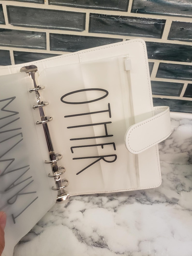 Receipt Organizing Binder - Etsy