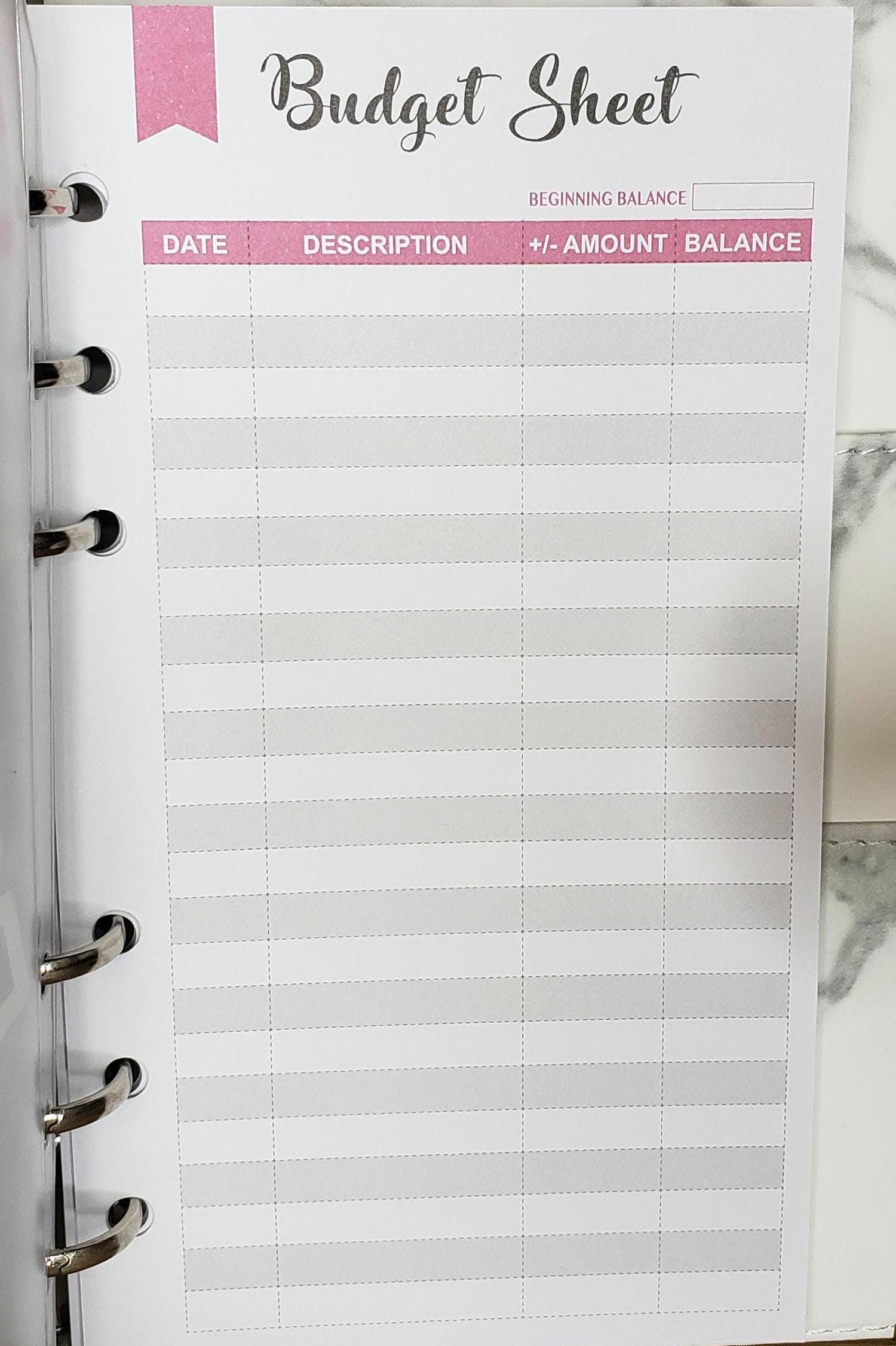 Monthly Budget Binder, Finances, Saving Money, Budget Book, Expense ...
