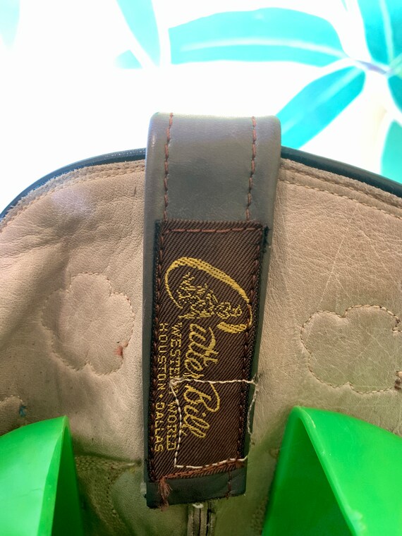 1970s Iconic CUTTER BILL Western Cowboy Boots with Bu… - Gem