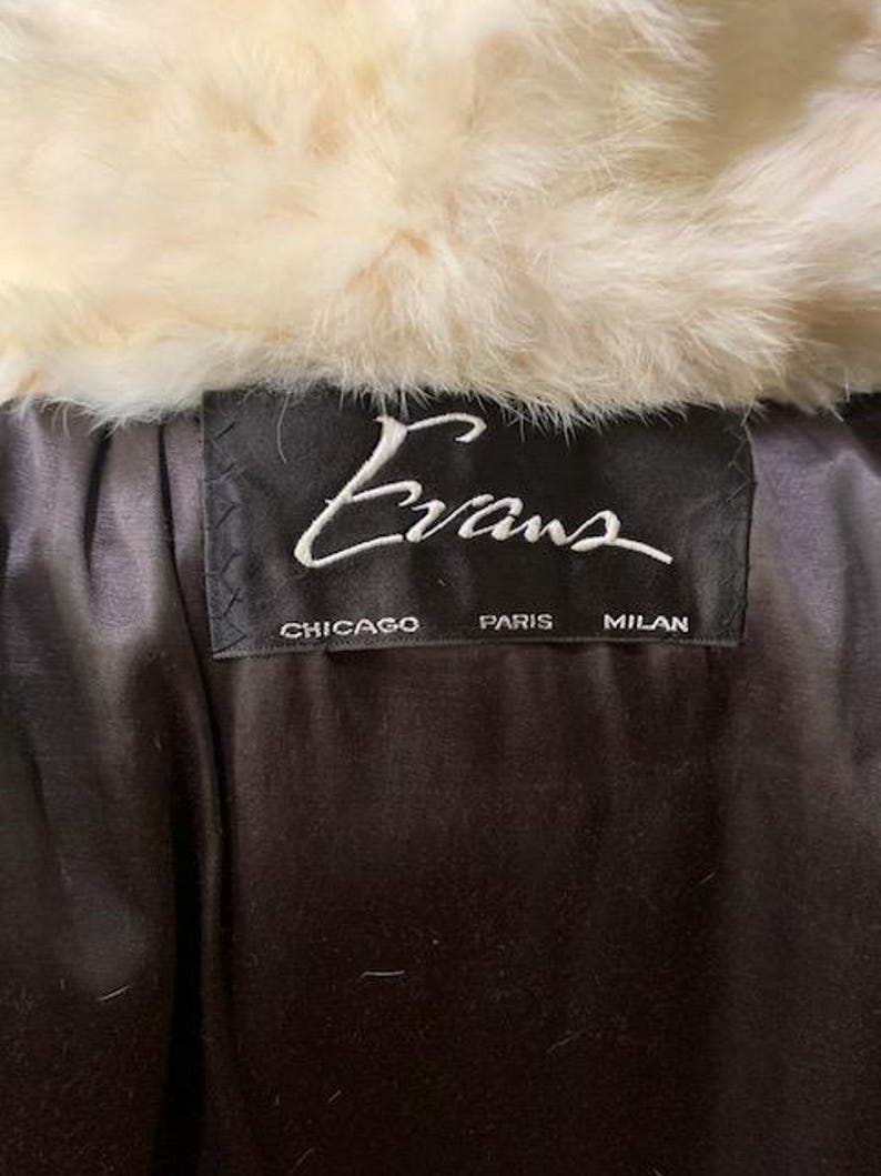 Mint Condition 1960s/70s EVANS Rabbit Fur Coat, Penny Lane Style - Etsy