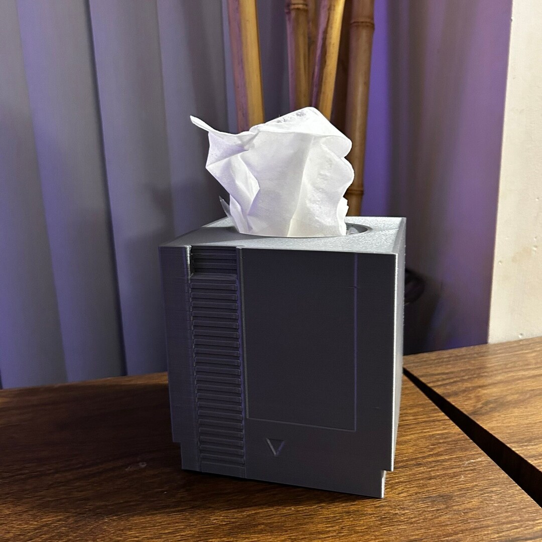 NES Retro Gaming Tissue Box Cover STL Digital 3D Print File - Etsy