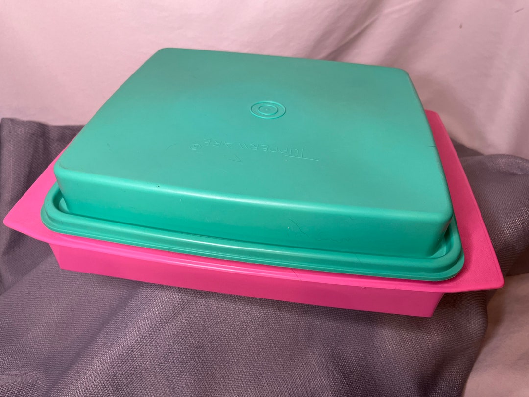 Vintage Tupperware Divided Tray With Lid - Etsy