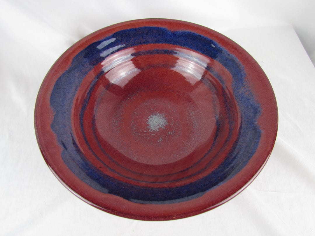 Handmade Pottery Bowl by Artist Zappa - Etsy