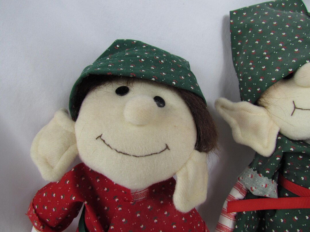 Handmade Christmas Elves. Sete of 3 - Etsy