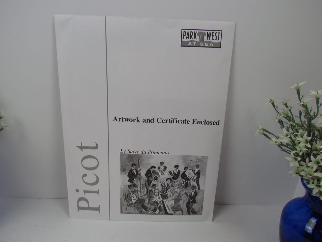 Jean-claude Picot Art Print "the Rite of Spring " Art Le Sacre Du ...