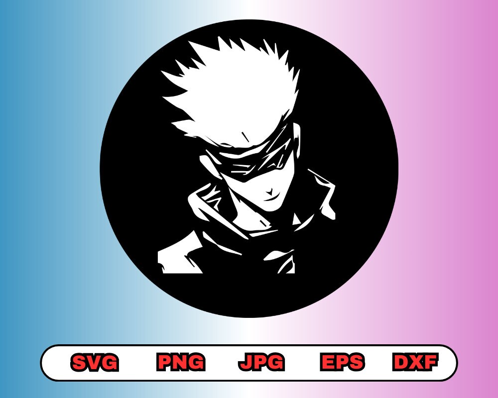 Gojo Svg - Etsy