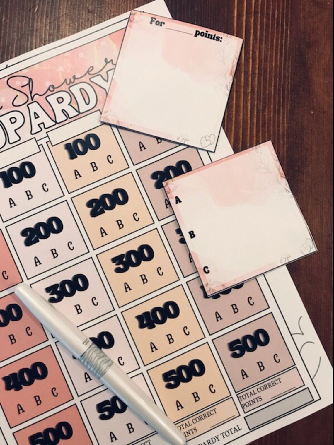 Baby Shower Jeopardy Printable | Mother to Be Game Boho Entertainment ...