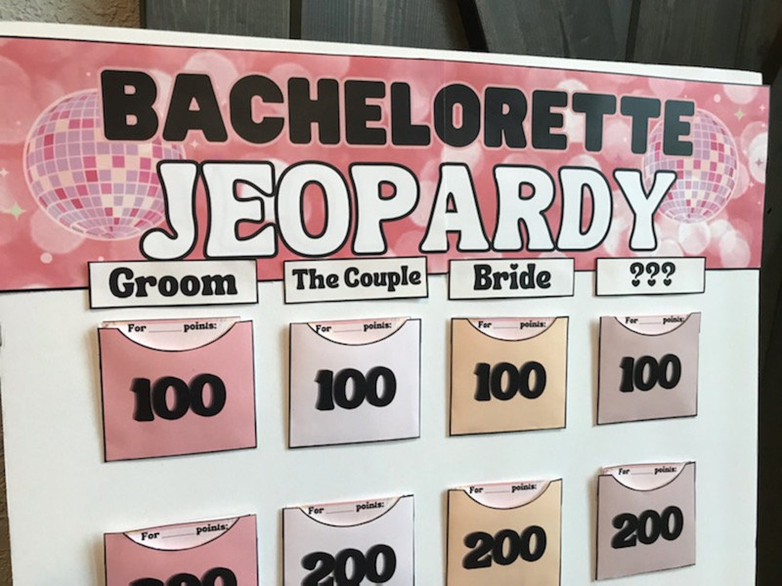 Bachelorette Jeopardy Printable Game Hen Do Entertainment Questions ...