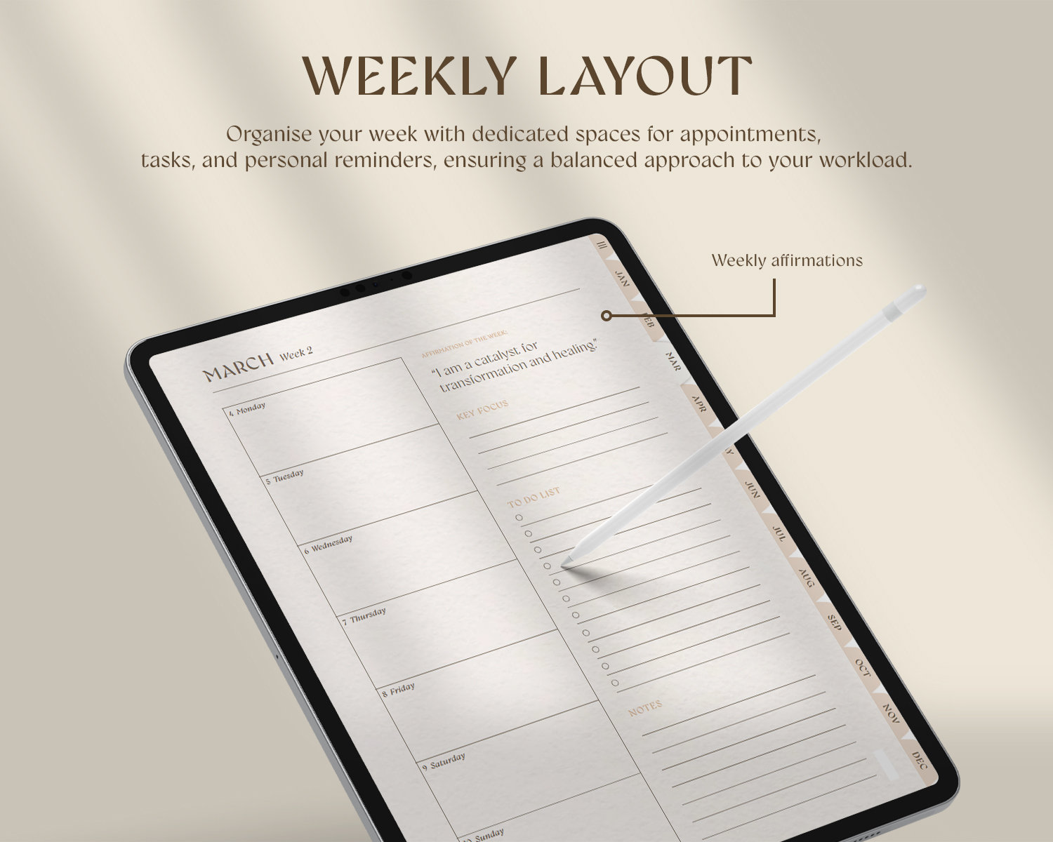 Therapist Planner 2024 | Digital Planner | Therapy Notes | Therapy ...
