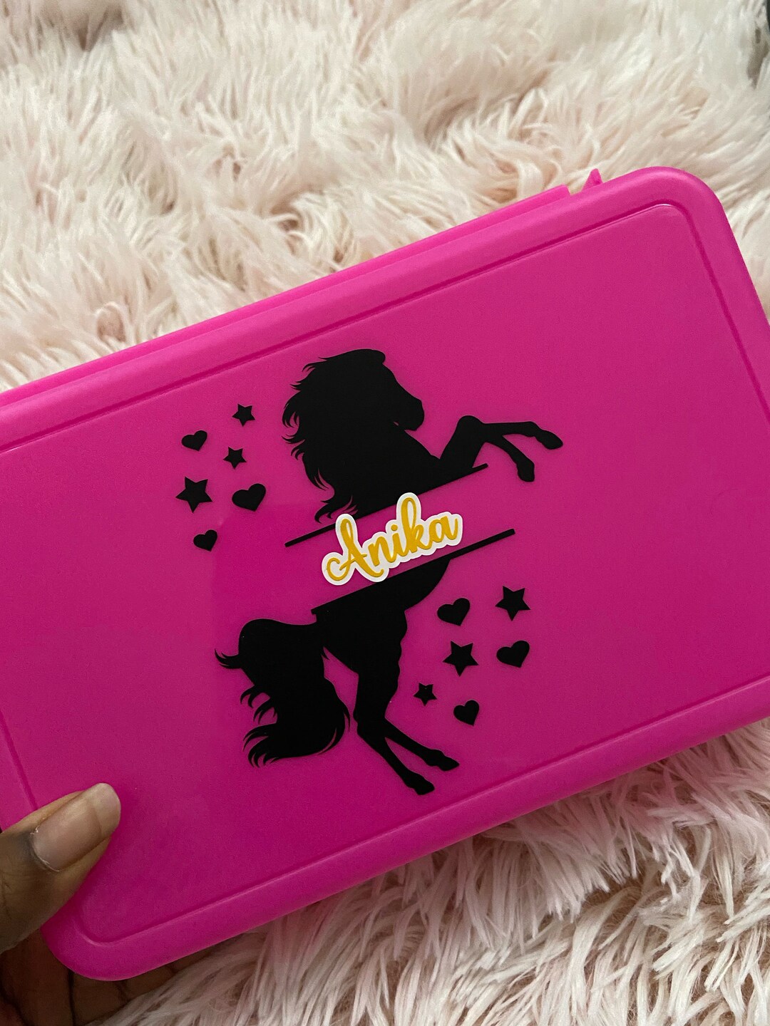 Personalized Pencil Box, Pencil Box, Crayon Box, Back to School Box , Custom Pencil Box, Kids ...