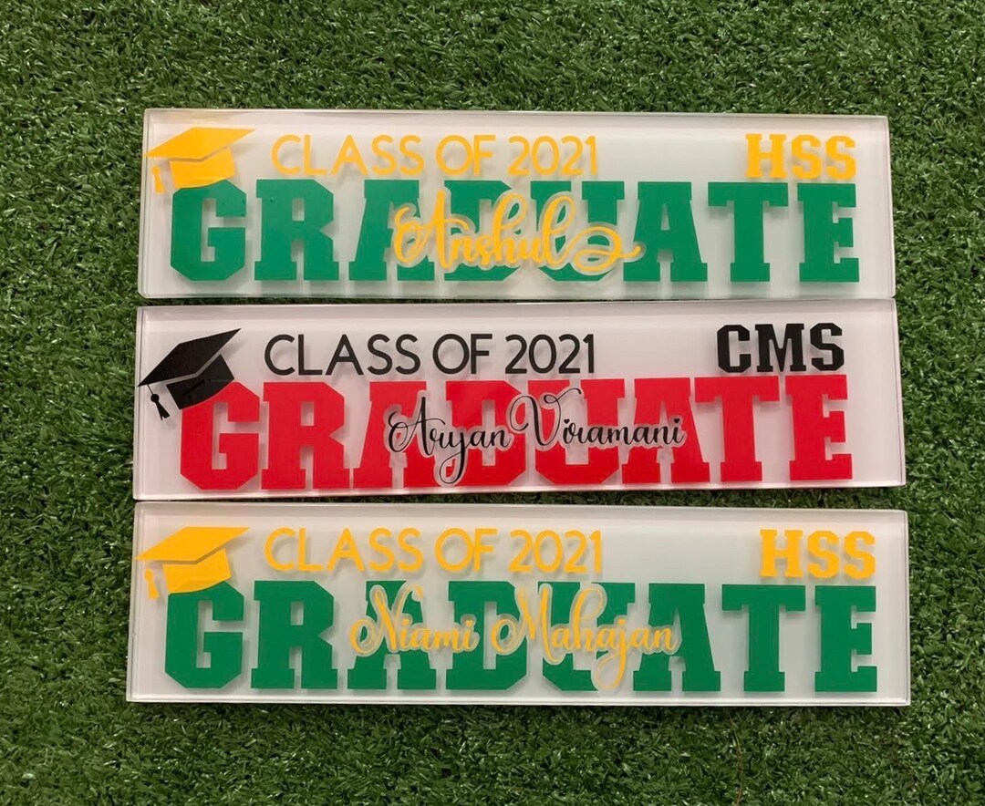Graduation Keepsake, Graduation Tiles, Grad Tile, Custom Graduation ...