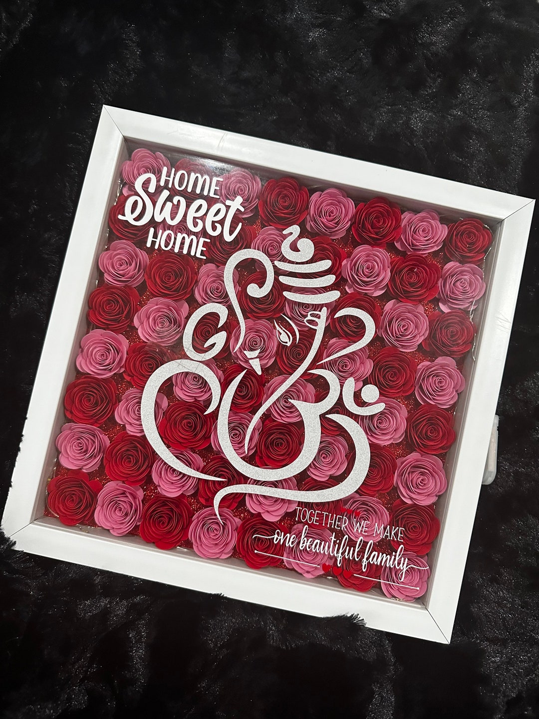 Shadow Box - Ganesh Custom Shadow Box, Housewarming Shadow Box, Custom Shadow Box, Housewarming ...