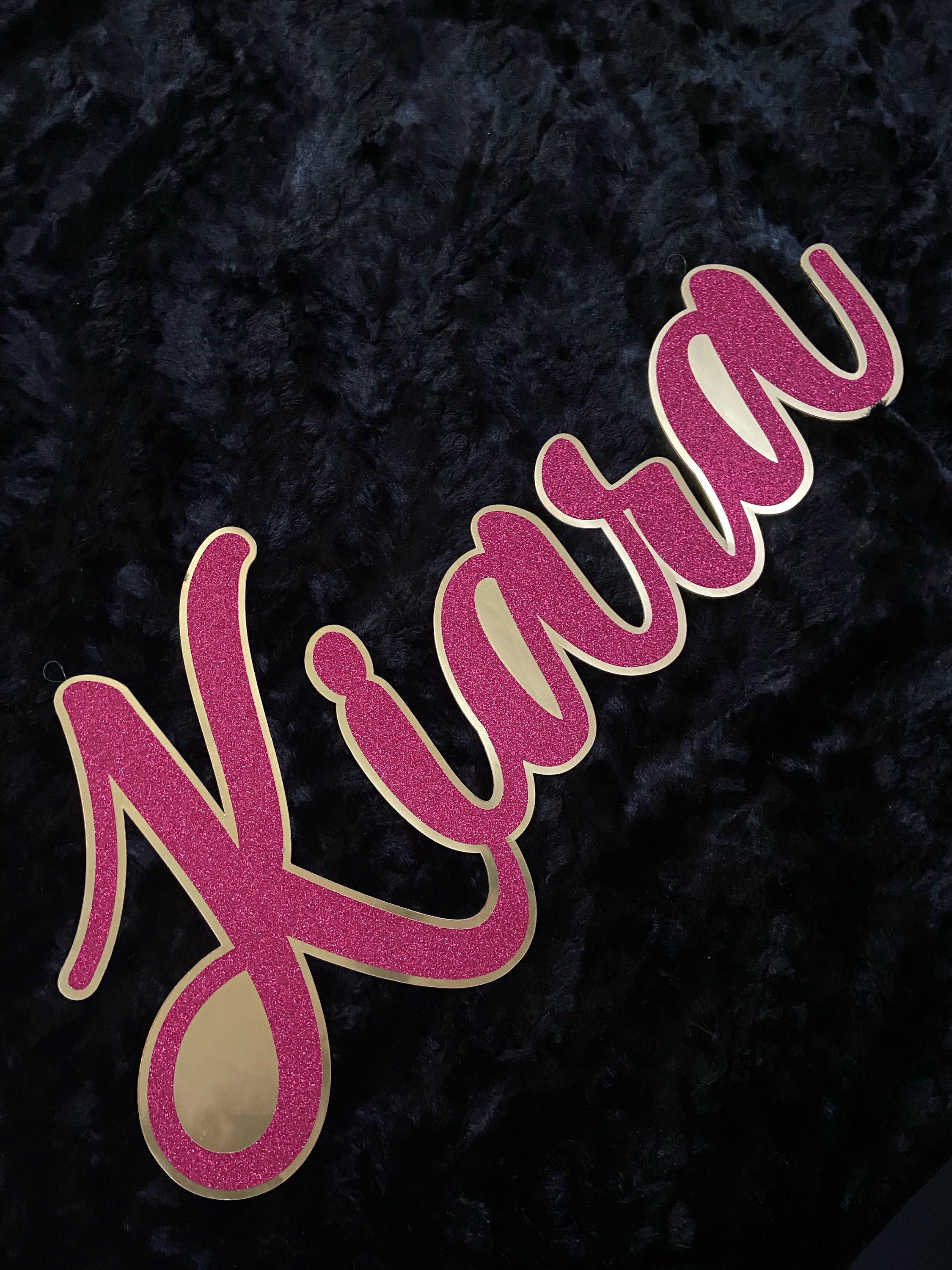 Custom Backdrop Sign, Custom Backdrop Name Cutout, Backdrop Name Cutout ...