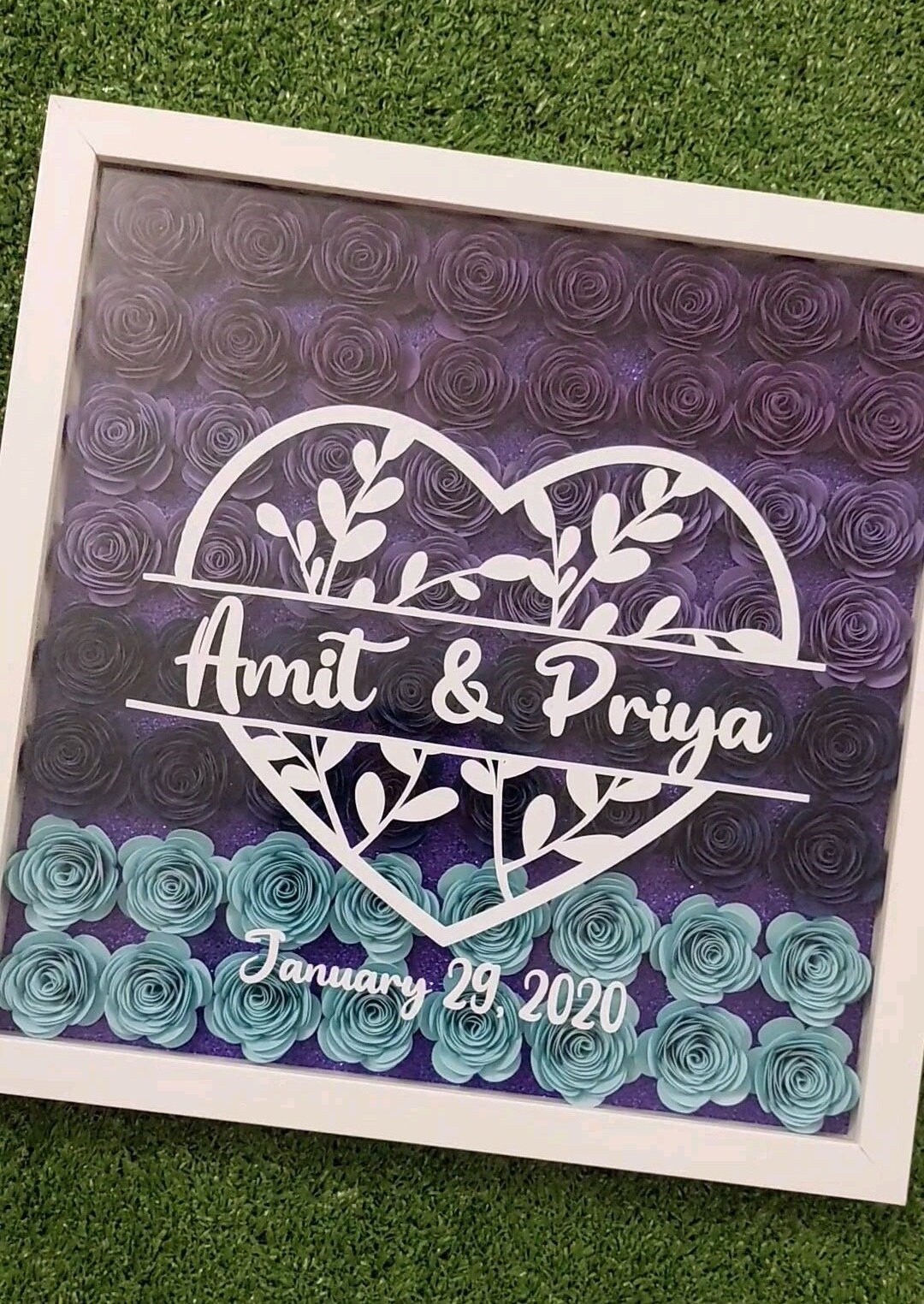 Customised Shadow Box, Anniversary Shadow Box, Gifts for Her, Gifts for ...