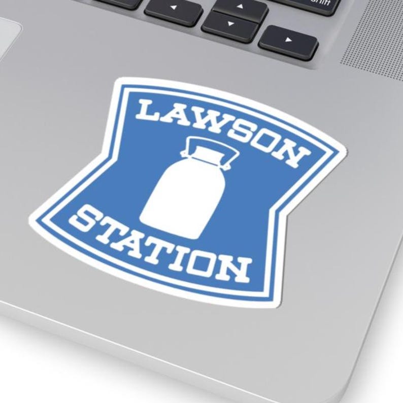 Lawson Station Sticker: Japanese Convenience Store Laptop Decal ...