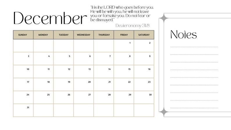 2024 Bible Verse Calendar - Etsy