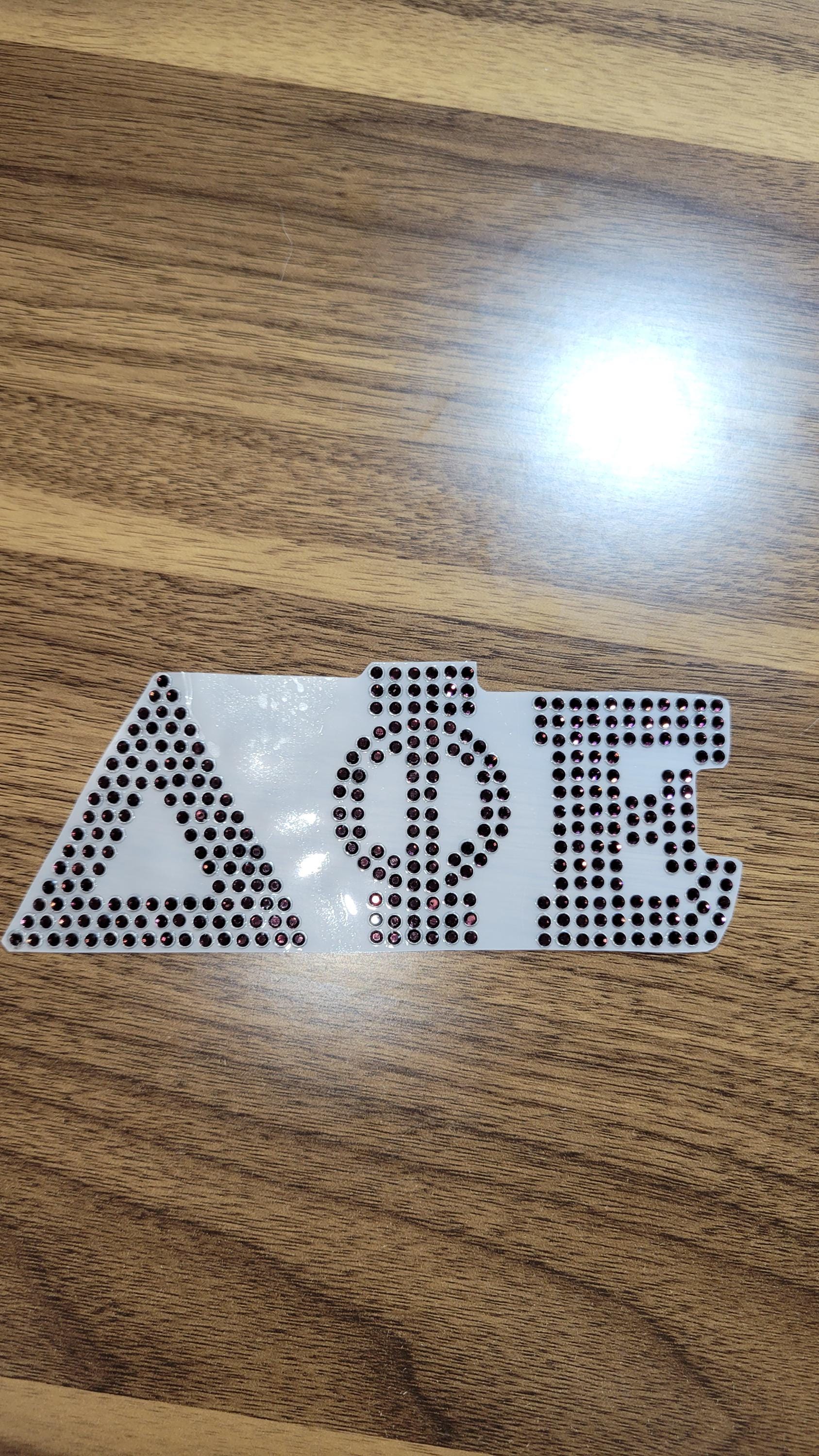 Delta Phi Epsilon Decal - Etsy