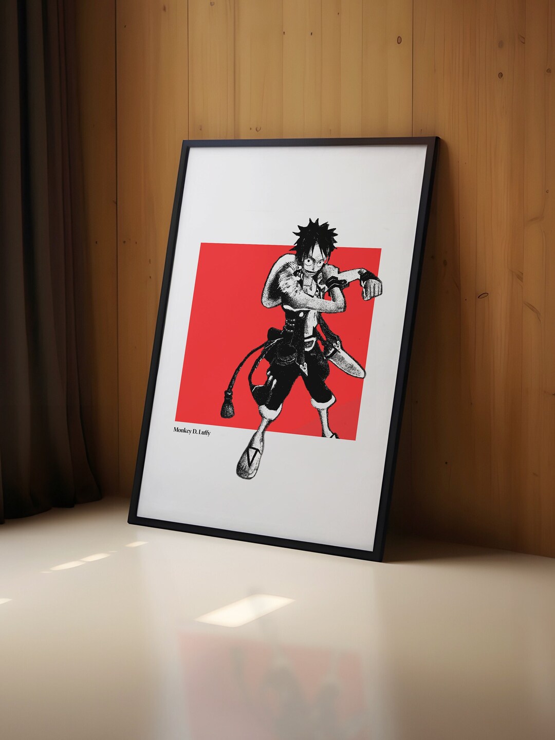 3d Luffy One Piece Wall Art / Poster - Etsy