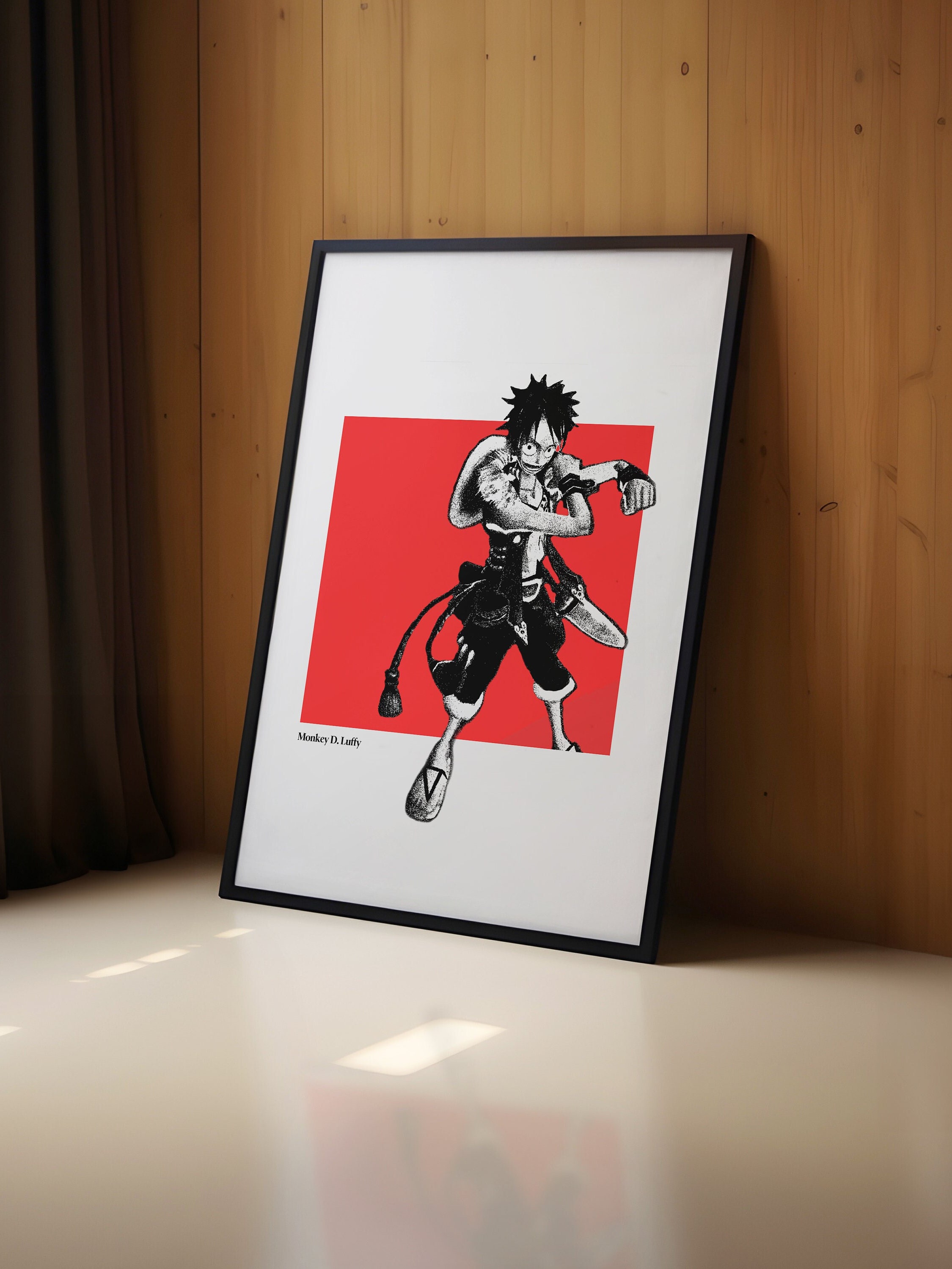 3d Luffy One Piece Wall Art / Poster - Etsy