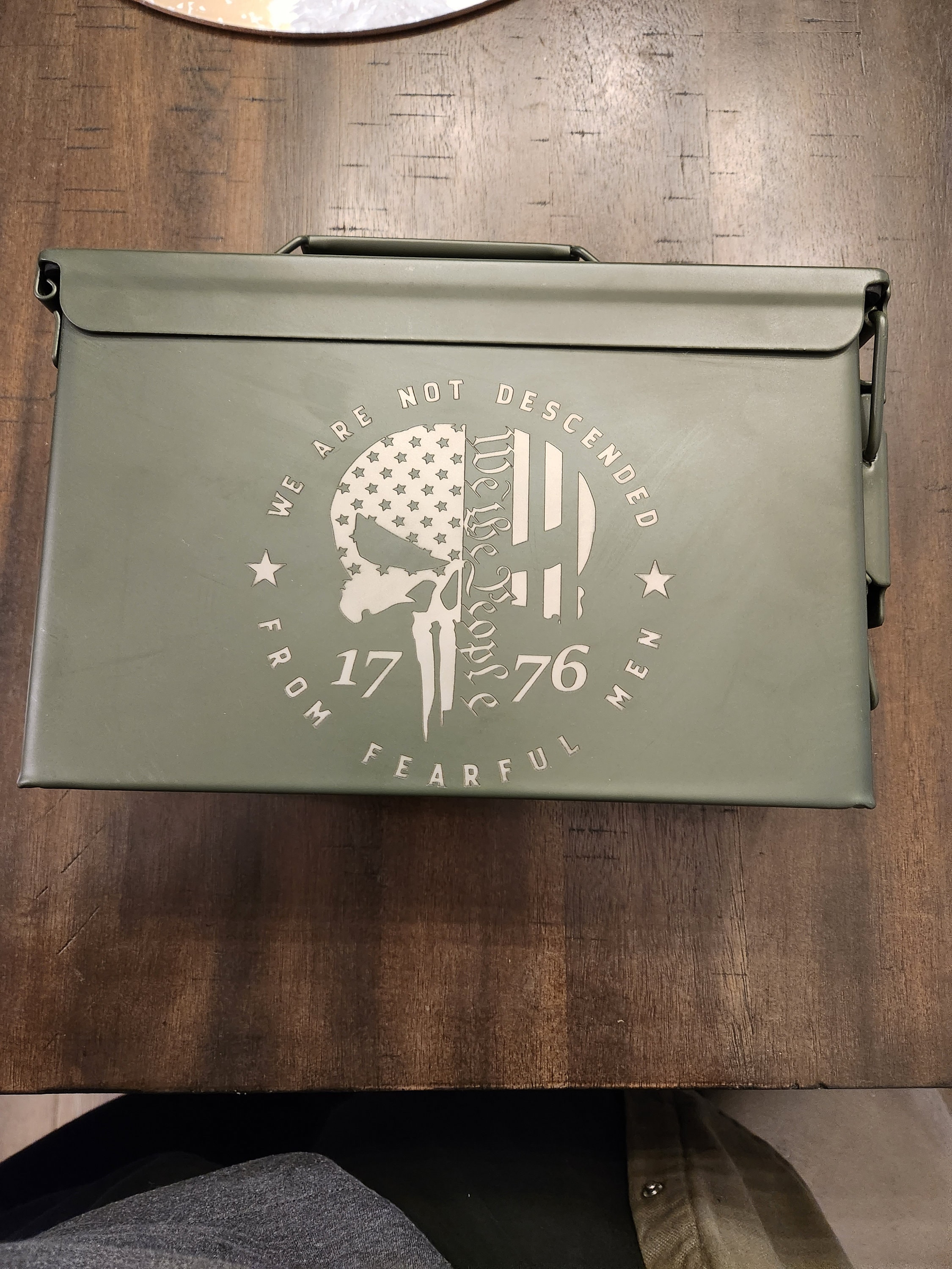 Custom Engraved Ammo Box/can - Etsy