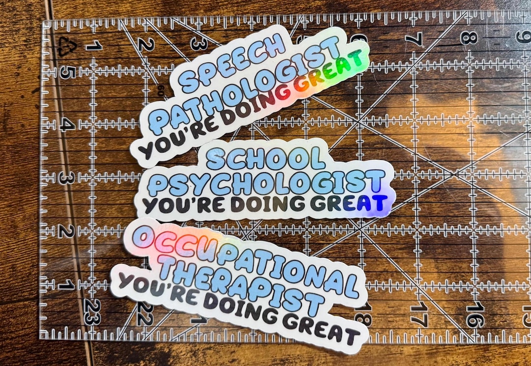 Bluey Theme Career Sticker, Customizable Sticker, Career, You're Doing ...