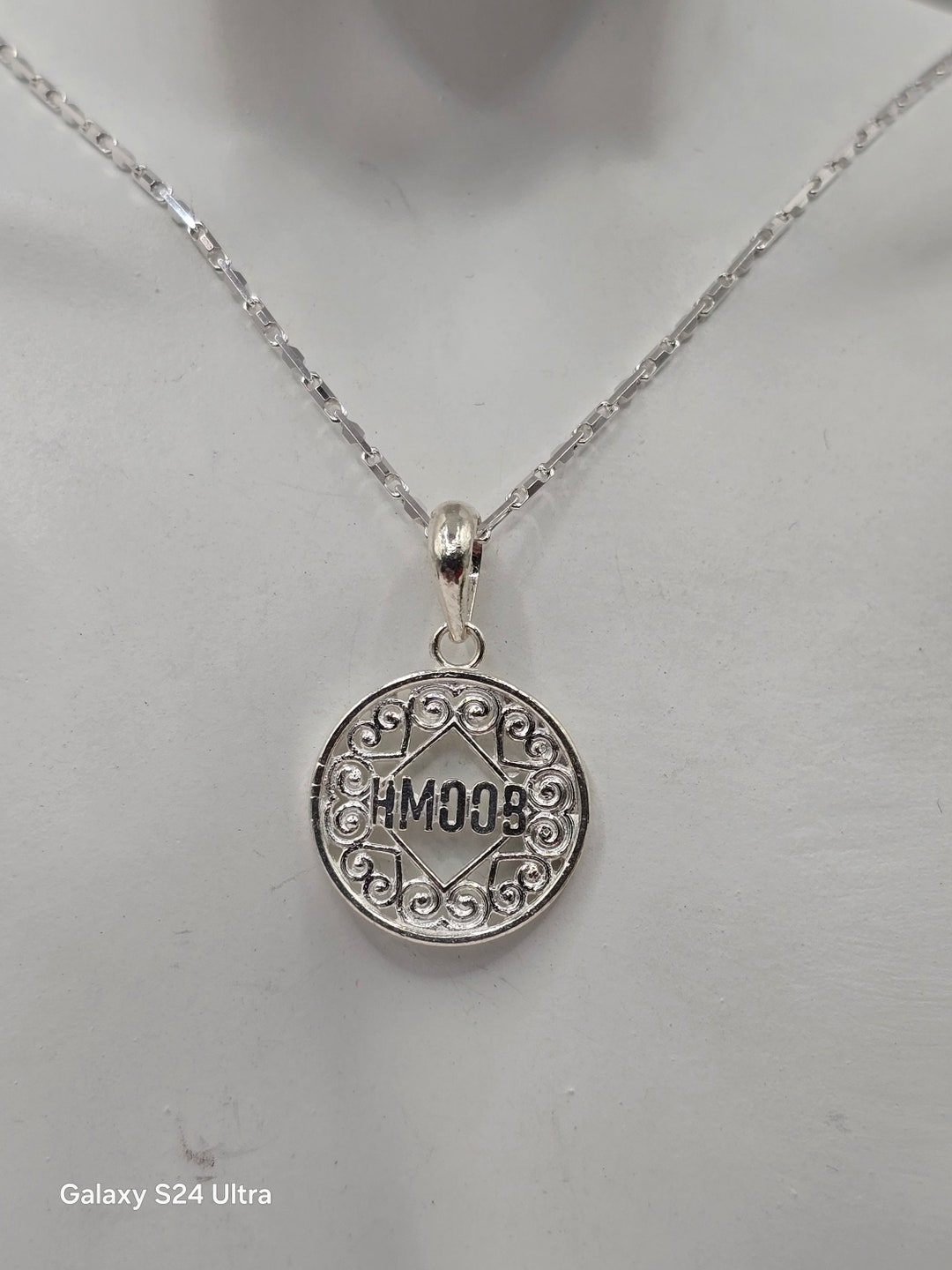 Hmong Inspired Necklaces Real Silver With Pendant Sz 16 - Etsy