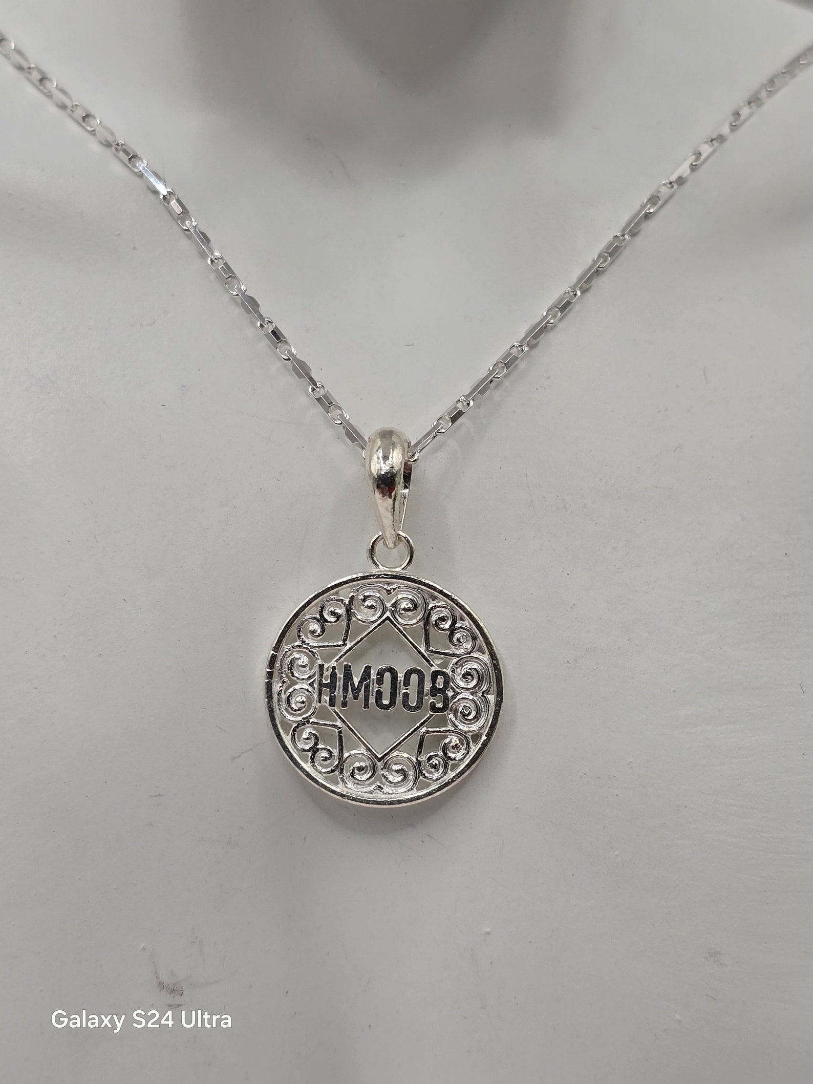 Hmong Inspired Necklaces Real Silver With Pendant Sz 16 - Etsy