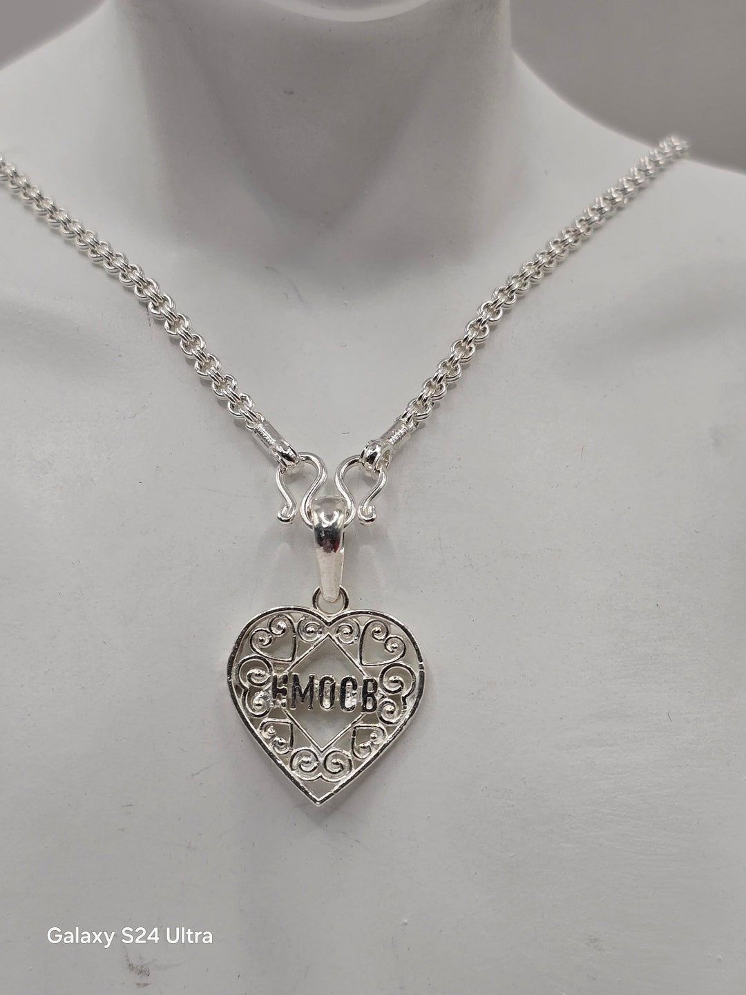 Real Silver Hmong Inspired Necklaces With Pendant Sz 20" - Etsy