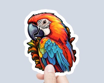 Bird Nerd Custom Vinyl Decal Sticker Choose Your Color and Size Parrot ...