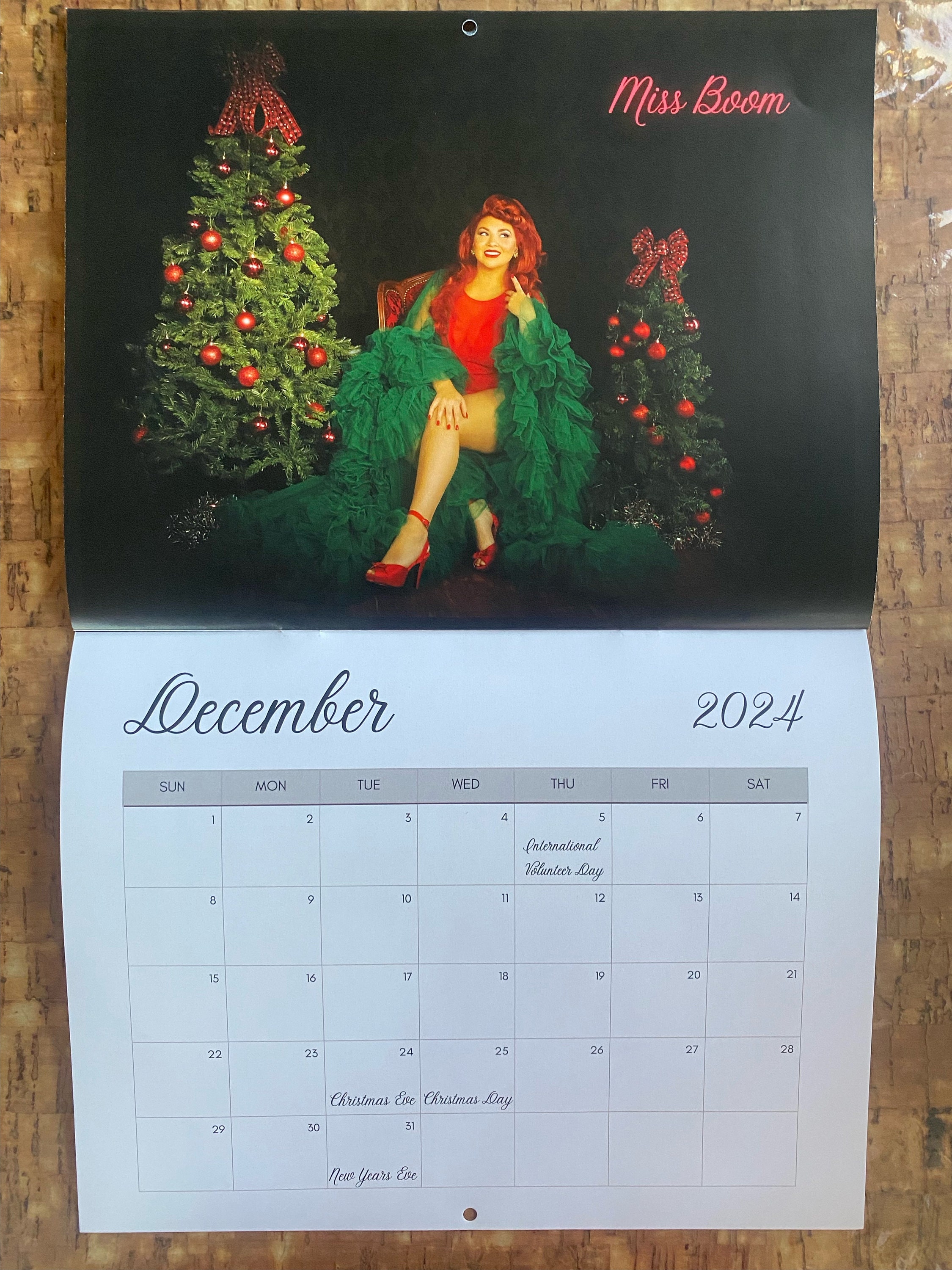 2024 Miss Boom Pinup Calendar - Etsy